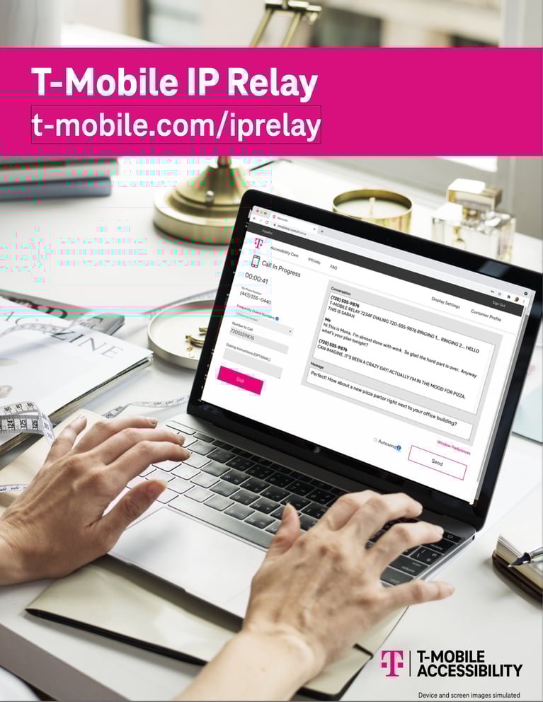 Text Calls with IP Relay